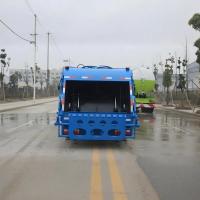 China Dongfeng 6CBM Waste Compactor Garbage Truck Compressed Rubbish Collector 102HP for sale