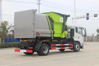 China Dongfeng Kingrun 10cbm 15ton Hook Lift Garbage Collection Truck for Municipal Waste for sale