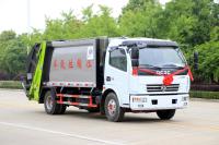 China 8cbm Rear Loader Compressed Compactor Garbage Truck Dongfeng Garbage Compactor Collection Truck for sale