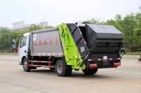 China 8cbm Rear Loader Compressed Compactor Garbage Truck Dongfeng Garbage Compactor Collection Truck for sale