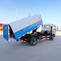 China Dongfeng 8m3 Hook Lift Garbage Truck Detachable Hopper Euro V 156HP for sale