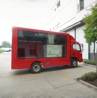 China Customized Mobile Outdoor 4X2 LED Display Stage Truck P6 Full Color Screen 5995mm for sale