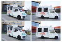 China Electric 4X2 EV Full Color Outdoor P4 P5 P6 Mini LED Advertising Truck for sale