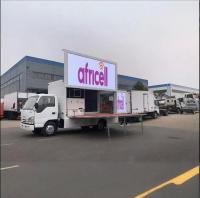 China HOWO Sinotruk 4x2 LED Mobile Advertising Billboard Truck P6 Outdoor Display 98HP for sale