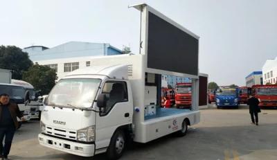 China ISUZU 4x2 Self Powered Mobile LED Display Advertising Truck P6 Outdoor 5995mm for sale