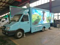 China Chinese Mini Mobile LED Advertising Truck P4 P6 Display Billboard Vehicle 115hp for sale