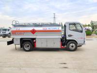 China Dongfeng 6000L 6Ton Fuel Dispenser Truck 4x2 Diesel Refueling Tanker with 102HP Engine for sale