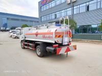 China Dongfeng 6000L 6Ton Fuel Dispenser Truck 4x2 Diesel Refueling Tanker with 102HP Engine for sale