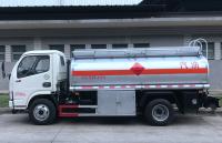 China Dongfeng 4000L Fuel Refueling Truck with Oil Pump and Filling Gun 102HP for sale