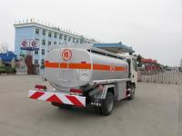 China Dongfeng 5000L Oil Dispensing Tanker Truck 5cbm Fuel Refueling Bowser with 95HP Engine for sale