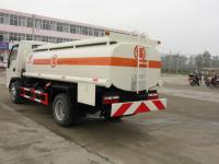 China JAC 4x2 5m3 Fuel Delivery Tank Truck with Pump Dispenser for Diesel Gasoline Chemical Liquid for sale
