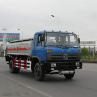 China Dongfeng 6 Wheels 10m3 Carbon Steel Oil Tank Truck for Diesel Gasoline Transport for sale