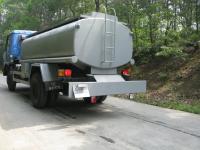 China Dongfeng 6 Wheels 10m3 Carbon Steel Oil Tank Truck for Diesel Gasoline Transport for sale