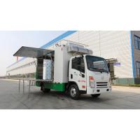 China Custom Concession Food Truck 4x4 Mobile Kitchen with 300L Water Tank for BBQ Ice Cream Hot Dog for sale