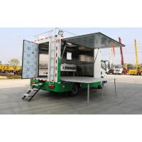China Custom Concession Food Truck 4x4 Mobile Kitchen with 300L Water Tank for BBQ Ice Cream Hot Dog for sale