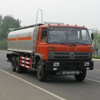 China Dongfeng 6x6 Off Road Fuel Tank Truck 16-25m3 Capacity Q235 Steel Tank for sale