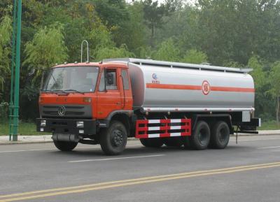 China Dongfeng 6x6 Off Road Fuel Tank Truck 16-25m3 Capacity Q235 Steel Tank for sale