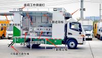 China Custom Concession Food Truck 4x4 Mobile Kitchen with 300L Water Tank for BBQ Ice Cream Hot Dog for sale