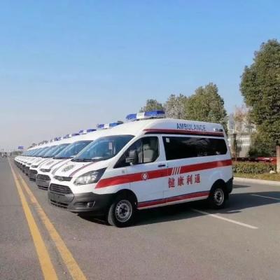 China RHD Mobile Ambulance Car 155KW ICU Rescue Ambulance Mercedes-Benz Chassis for sale