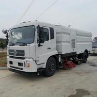 China Dongfeng 170HP Road Sweeping Truck 16cbm Street Cleaner with 9000L Water Tank for sale