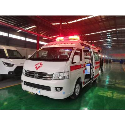 China Foton G7 Gasoline Ambulance 5-7 Persons 118kw Medical Rescue Vehicle with Negative Pressure System for sale