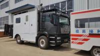 China Negative Pressure Emergency Medical Ambulance Car 5350mm 6-Passenger ICU Vehicle for sale