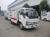 China ISUZU 6cbm Road Sweeper Truck Coalmine Street Cleaning Truck Without Brushes 3000mm Working Width for sale