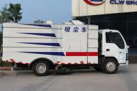 China ISUZU 6cbm Road Sweeper Truck Coalmine Street Cleaning Truck Without Brushes 3000mm Working Width for sale