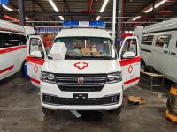 China Negative Pressure Emergency Medical Ambulance Car 5350mm 6-Passenger ICU Vehicle for sale