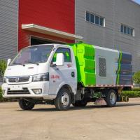 China Dongfeng 5cbm Dust Suction Garbage Sweeper Truck Vacuum Cleaning 4X2 Euro III for sale