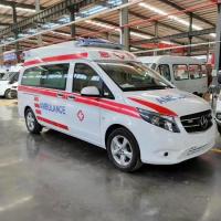 China Automatic Transport Emergency Ambulance 204HP Diesel Euro V Negative Pressure ICU Vehicle for sale
