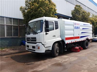China Dongfeng 8 Ton 11.5cbm Sanitation Road Sweeping Vehicle Street Cleaning Vacuum Truck 180HP for sale