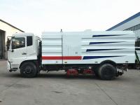 China Dongfeng 8 Ton 11.5cbm Sanitation Road Sweeping Vehicle Street Cleaning Vacuum Truck 180HP for sale