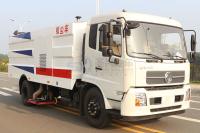 China Dongfeng 10 Cbm Vacuum Street Sweeper Truck 4x2 180HP Road Cleaning Vehicle for sale