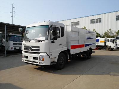 China Dongfeng 10 Cbm Vacuum Street Sweeper Truck 4x2 180HP Road Cleaning Vehicle for sale