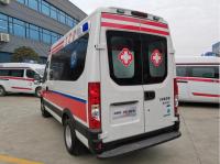 China China 4x2 Mobile ICU Ratchet Patient Transfer Ambulance 5580mm Negative Pressure for sale