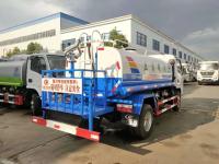 China Dongfeng 4 Ton 4000 Liter Water Tank Truck Sprinkler Vehicle Drinking Water Delivery Bowser for sale