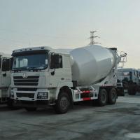China Shacman 6x4 Concrete Mixer Truck 12 CBM 340 HP Cement Transport Tanker for sale