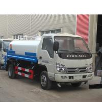 China Forland 4X2 2-4 Ton Water Bowser Truck 3000L Sprinkler Drinking Water Tanker for sale