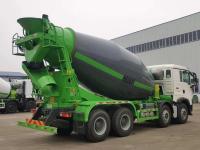 China HOWO 8x4 12cbm Concrete Mixer Truck 340HP Euro 3 Mobile Construction Vehicle for sale