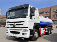 China Sinotruck HOWO 20cbm 20000 Liters Water Tanker Truck Drinking Water Transport 6x4 for sale
