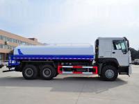 China Sinotruck HOWO 20cbm 20000 Liters Water Tanker Truck Drinking Water Transport 6x4 for sale