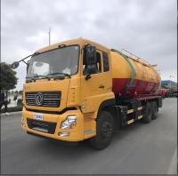 China Dongfeng 6x4 18cbm Vacuum Sewage Suction Tanker Truck 260hp Water Ring Pump for sale