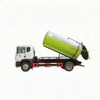 China Dongfeng 4x2 8000L Vacuum Sewage Truck 6ton 8ton Sewage Suction Tanker Euro5 Yuchai Engine for sale