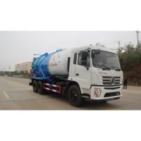 China Dongfeng 18cbm Sewage Vacuum Truck 6x4 260hp Sewer Cleaning Tanker for Industrial Waste for sale