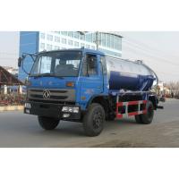 China 8000 Liters Waste Vacuum Cleaning Truck Dongfeng 4x2 Septic Tank Sewage Suction Truck 190hp for sale