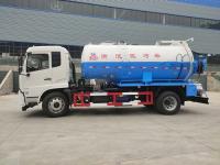 China Dongfeng 6x4 8000L Vacuum Sewer Cleaning Truck High Pressure Suction Tanker for sale