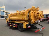 China Dongfeng 4x2 Vacuum Sewage Suction Truck 5cbm 3000 Liters LHD RHD Euro 3 for sale