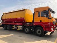 China Shacman 8x4 Vacuum Sewage Truck 25 Ton 290HP Waste Water Suction Tanker for sale