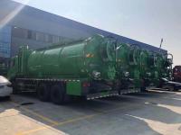 China Dongfeng 6x4 15000 Liters Vacuum Sewage Suction Tanker Truck High Pressure Jetting Cleaner for sale